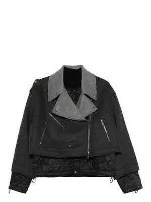 ICEBERG Iceberg Double-Layer Biker Jacket