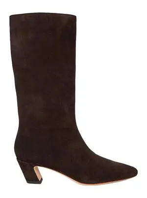 LOEFFLER RANDALL Cleo Suede Curved-heel Boots