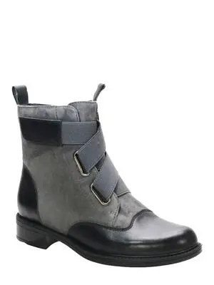 DAVID TATE David Tate Club Water-Resistant Bootie Gray/ Gray Combo