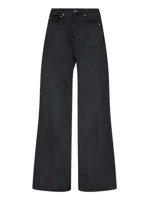 AMI AMI Paris Cotton Wide-Leg Jeans