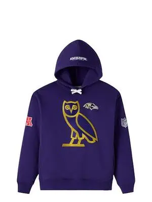 OVO X Nfl Baltimore Ravens Icon Team Hoodie - Purple