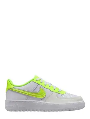 Nike Air Force 1 Low Lv8 Acid Wash Sneakers - White/volt/pink Glow