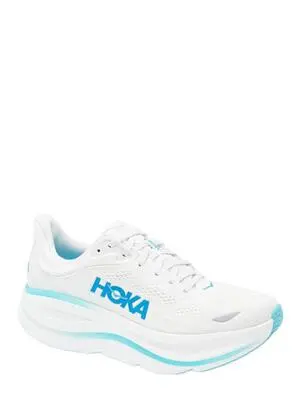 Hoka HOKA Bondi 9 Sneaker White / Hoka Blue