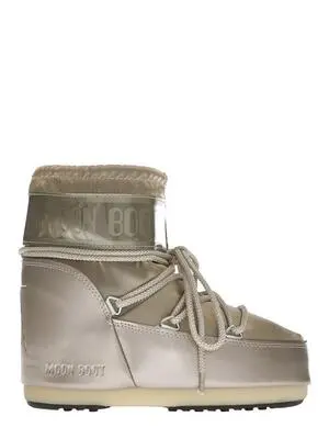Moon Boot Icon Low Boots - Glance Platinium