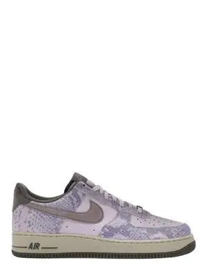 Nike Air Force 1 Low Purple Snakeskin Doll/taupe Grey/cave Stone