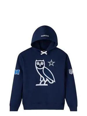 OVO X Nfl Dallas Cowboys Icon Team Hoodie - Navy Blue
