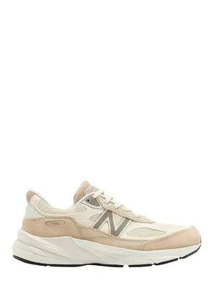 NEW BALANCE Aimé Leon Dore X New Balance 990v6 Made In USA Sneakers Tan