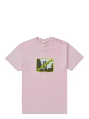 Supreme Greetings Tee 'light Pink' Pink