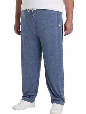 REEBOK Big & Tall Performance Athletic-fit Sweatpants Shadow Blue Hthr