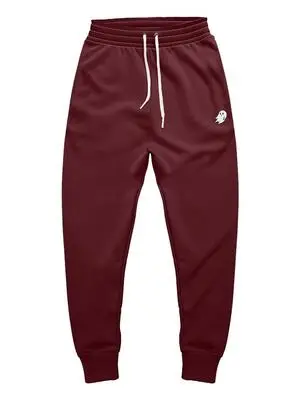 DALIX Ghost Fleece Jogger Sweatpants - Maroon