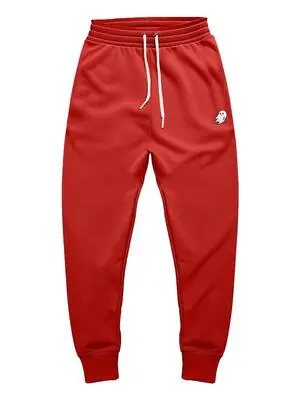 DALIX Ghost Fleece Jogger Sweatpants - Red