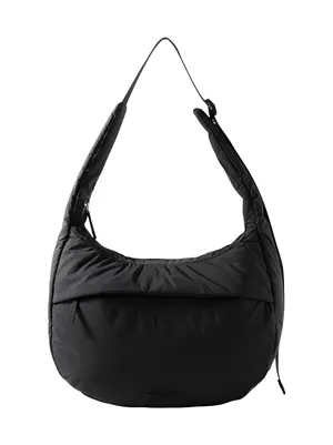 Athleta All About Medium Crossbody Hobo Bag - Black