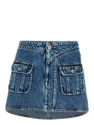 JW Anderson Denim Miniskirt - Blue