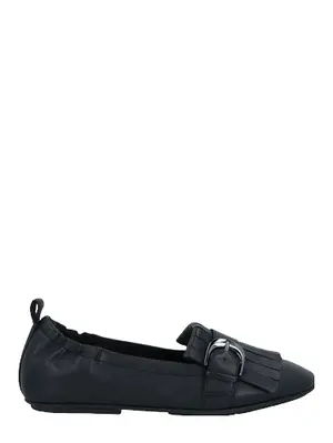 Fitflop Leather Loafers - Black