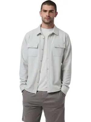 Vuori Vuori Waffle Shirt Jacket Salt