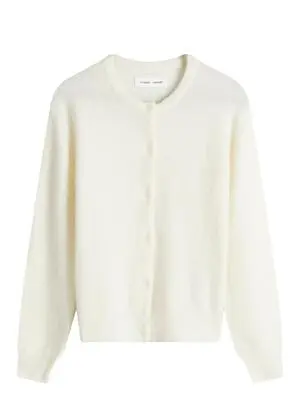 SAMSØE SAMSØE Nor Short Cardigan - Clear Cream