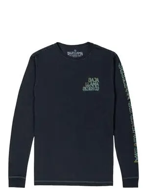 BAJA LLAMA Design Co. Long Sleeve Tee - Black