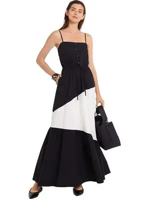 ANSEA Ansea Man Overboard Maxi Dress Black