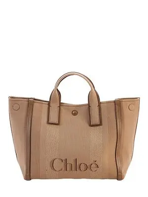 Chloé Medium Carry Tote - Deep Taupe