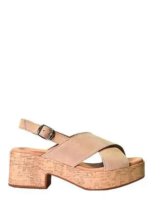 Cordani Cordani Malin Cork-Bottom Heels Taupe