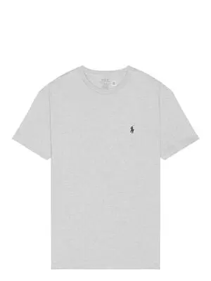 Polo Ralph Lauren Polo Ralph Lauren Short Sleeve Crewneck T-shirt In Light Grey Taylor Heather