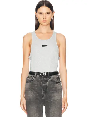 Fear Of God Tank Top - Light Heather Gray
