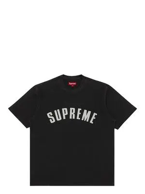 Supreme Cracked Arc Short-sleeve Top - Black