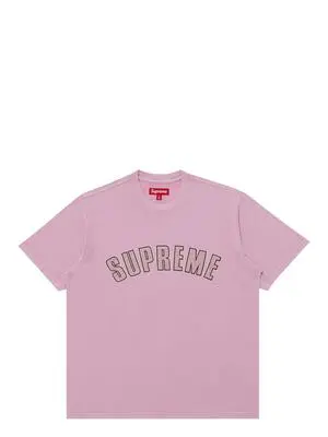 Supreme Cracked Arc Short-sleeve Top 'pink' Pink