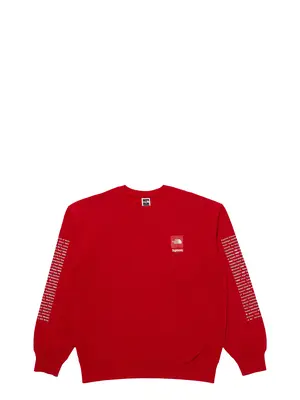 Supreme X The North Face Crewneck - Red