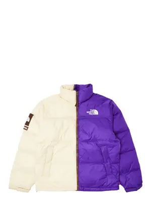 Supreme X The North Face Split Nuptse Jacket - Tan