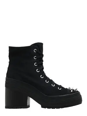 CONVERSE Chuck 70 De Luxe Heel Platform High Top Sneaker - Black
