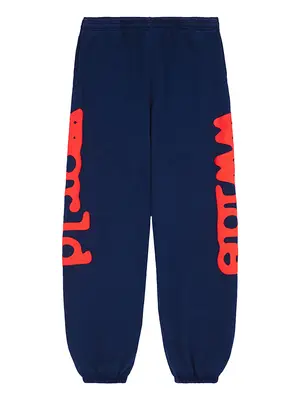SP5DER Beluga Sweatpants 'navy - Blue