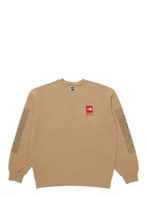 Supreme X The North Face Crewneck - Tan