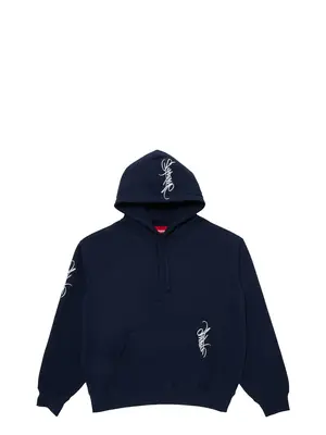 Supreme Tag Hooded Sweatshirt - Blue