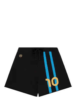 Aimé Leon Dore Knit Soccer Short - Black