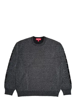 Supreme Reflective Sweater - Black
