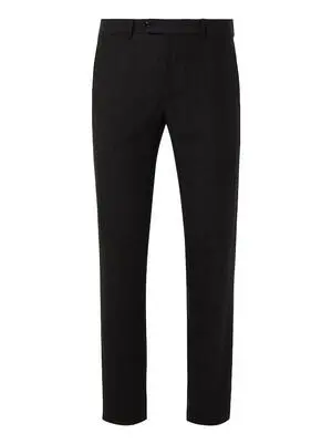 Rubinacci Modluca Straight Trousers - Black