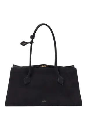 Alaïa Le Teckel Leather Tote Bag - Black
