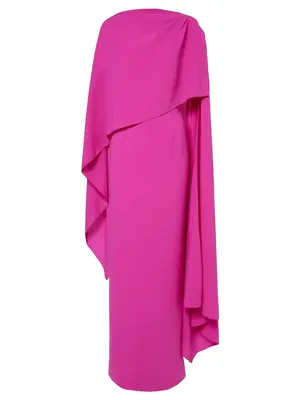 ROKSANDA Demetria Caped Gown - Pink