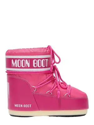 Moon Boot Icon Low Nylon Boots - Magenta