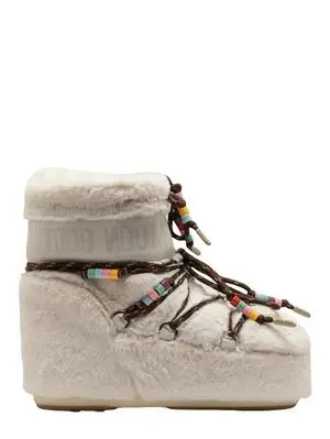 Moon Boot Icon Nylon Low Boot Cream