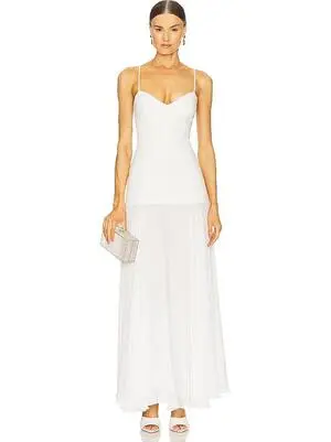 LOVERS AND FRIENDS Rochelle Gown White