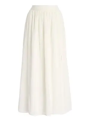 ANNA QUAN Oriana Cotton Midi Skirt