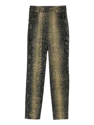 Norma Kamali High-waisted Leggings - Green