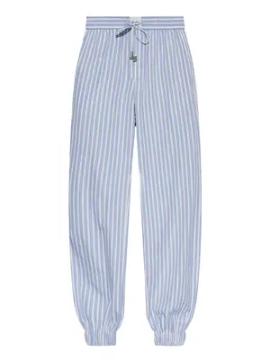 Attico Striped Trousers - Blue