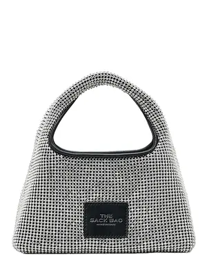 Marc Jacobs Rhinestone Mini Sack Bag - Crystals