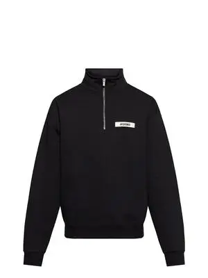 Jacquemus Gros Grain Sweatshirt - Black
