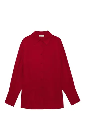 ANINE BING Bridget Shirt - Red