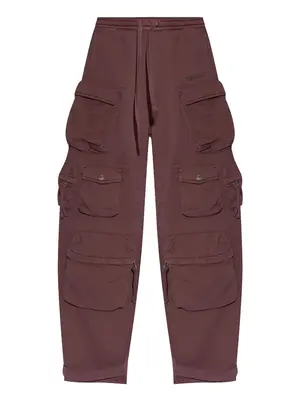 Attico Cargo Trousers - Purple