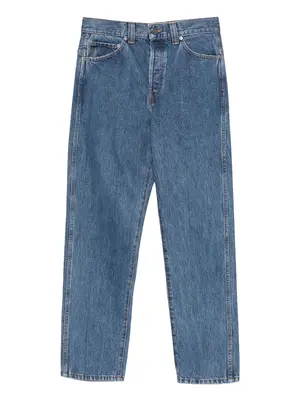 Khaite Corben Straight-leg Jeans - Blue